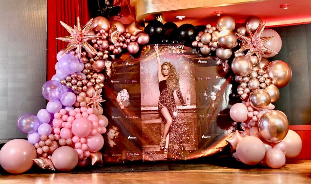 Vip custom balloon wall | Balloons by Luz Paz